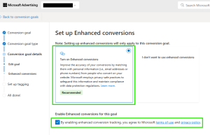 Microsoft Advertising Enhanced Conversions with GTM | Blog